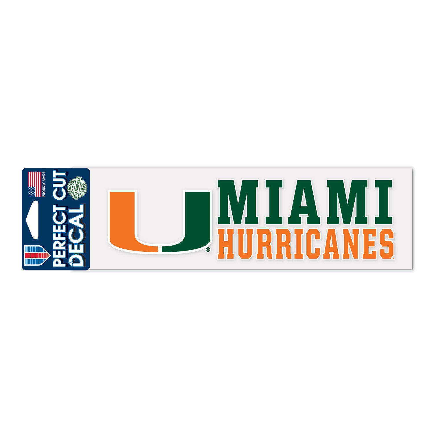 Miami Hurricanes Stickers, Decals, & Magnets – Miami Team Store