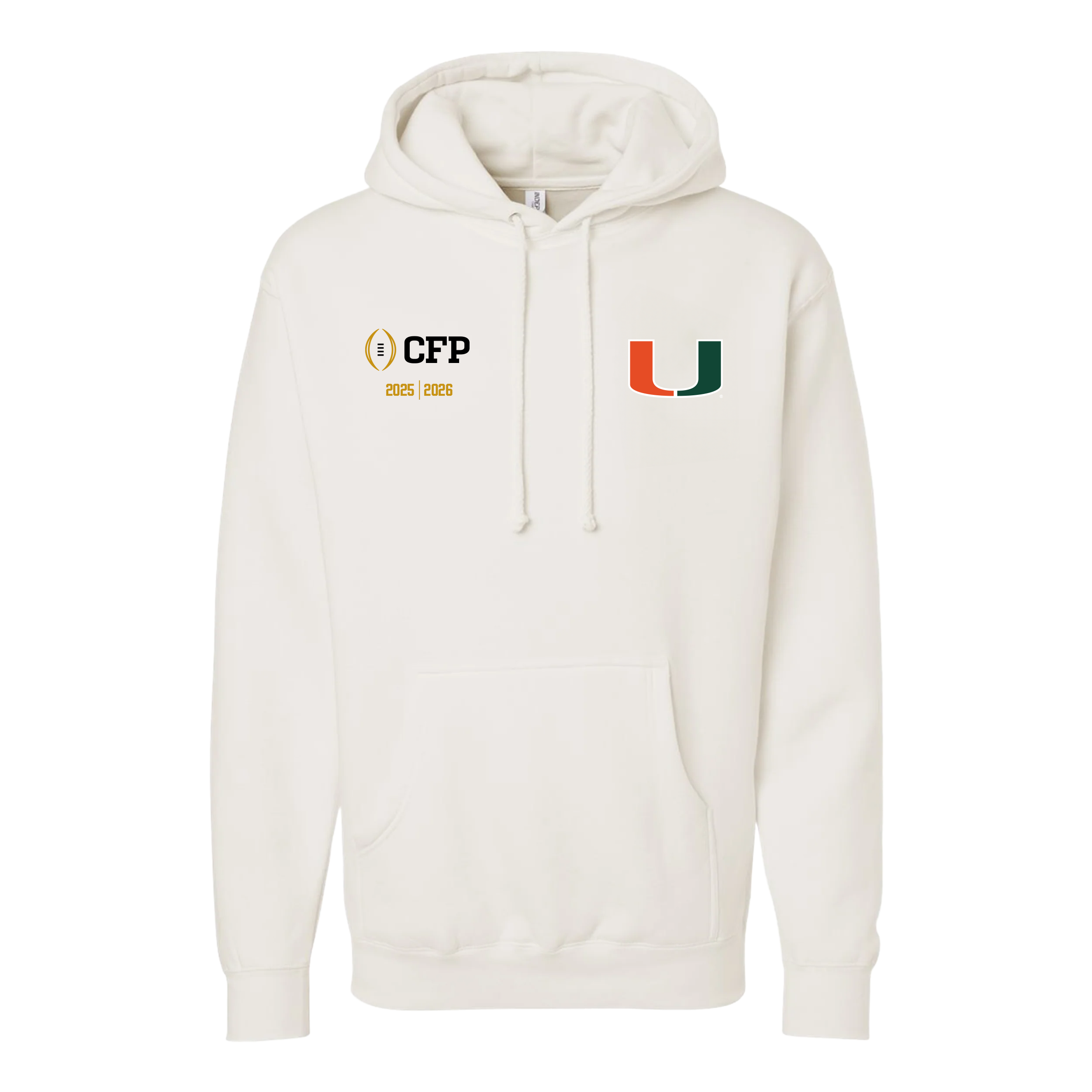 Something Inked Miami Hurricanes Cream 2025-26 College Football Playof ...